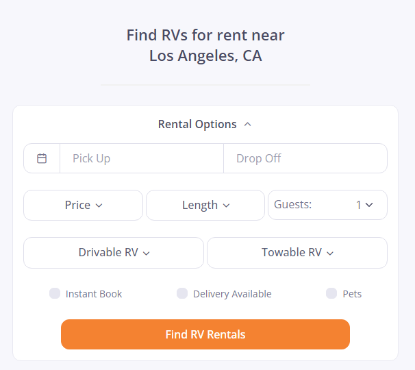 Renting an RV – Adventure Genie